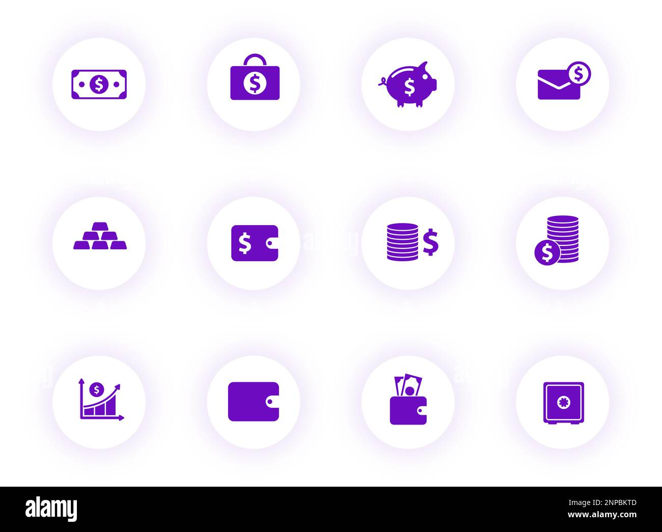 Flat color teamwork icons Stock Vector Images - Alamy