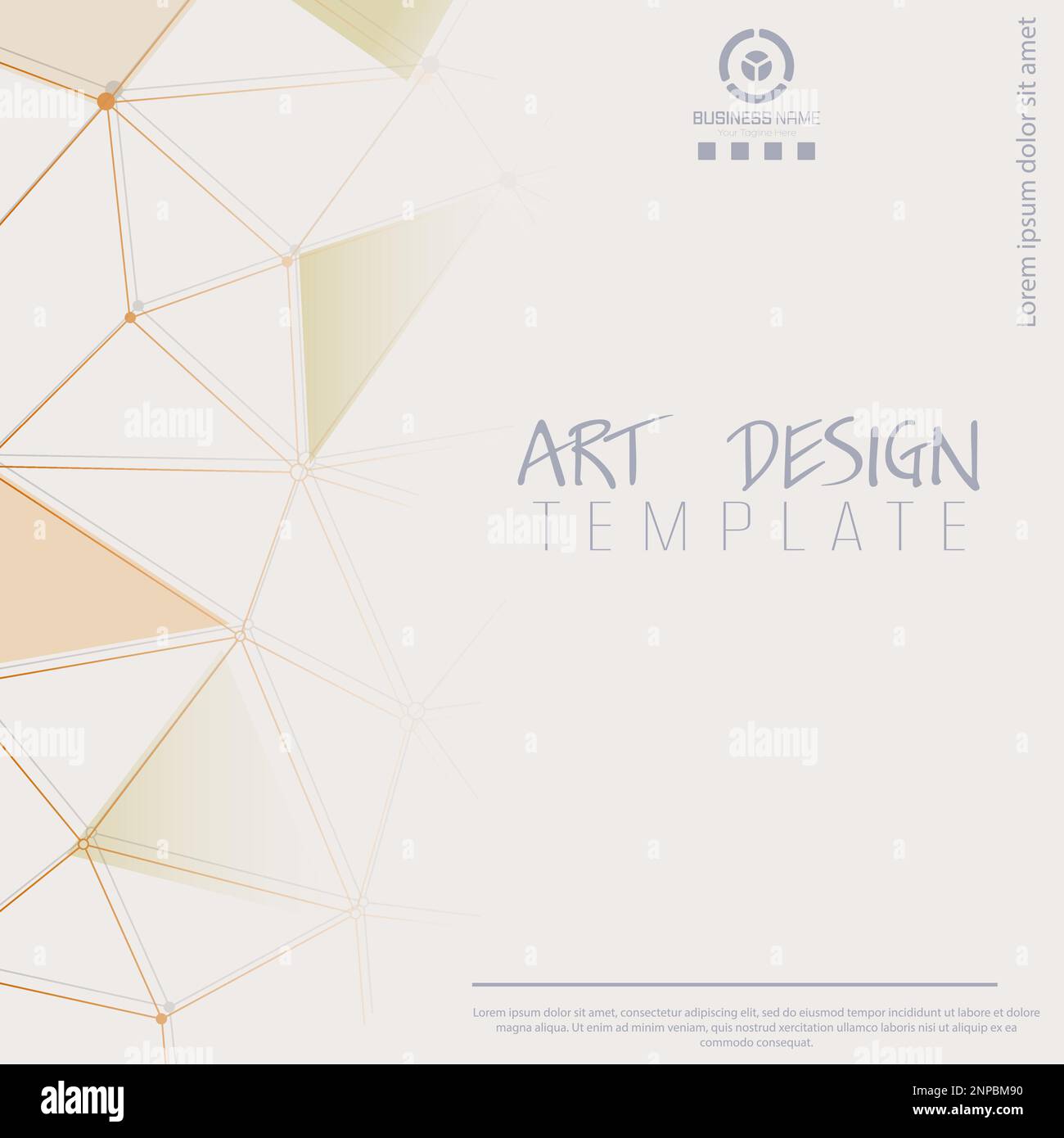 Geometric linear composition. Template for modern posters, posters ...