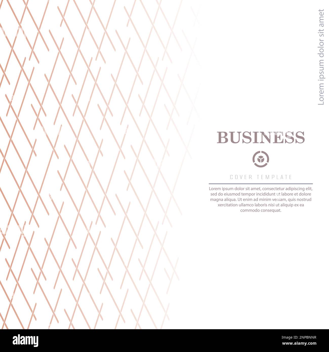 Intersecting lines. Geometric abstract composition. Template for modern ...