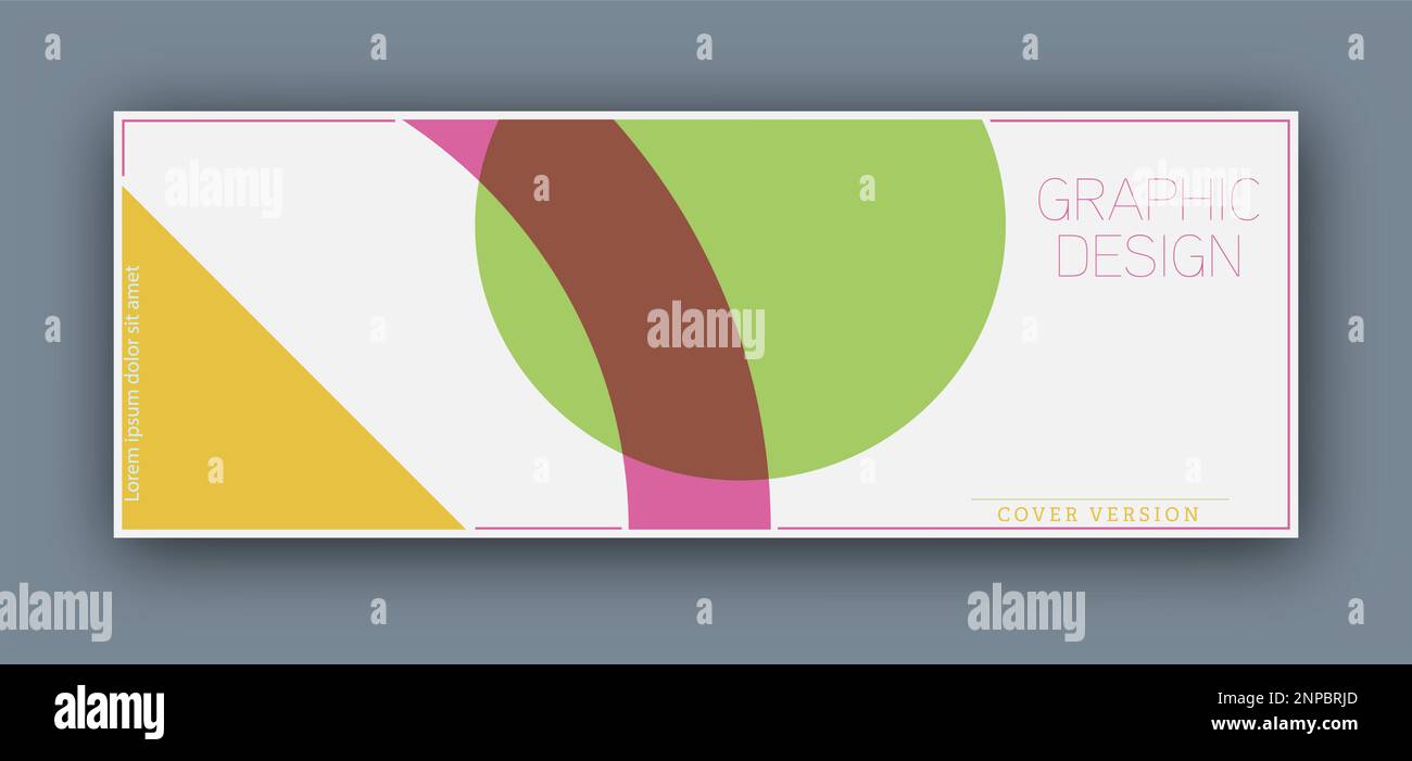 Abstract geometric composition. layout for the cover, banner, brochure ...
