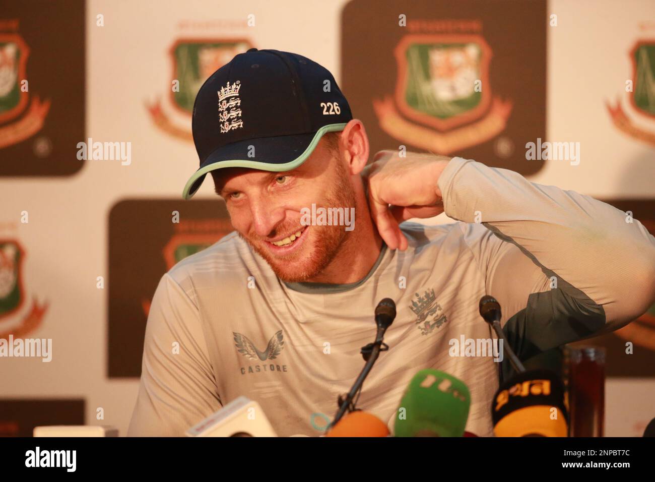 England ODI Team Captain Jos Buttler attends press conference at BCB ... England ODI Team Captain Jos Buttler attends press conference at BCB ...