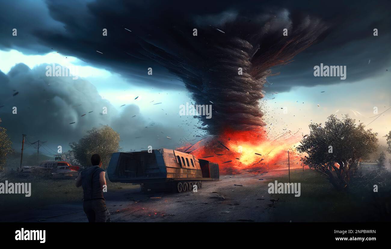 Tornado sirens hi-res stock photography and images - Alamy