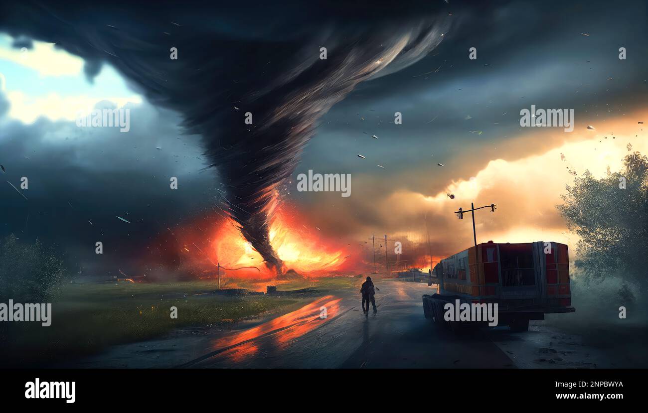 Tornado sirens hi-res stock photography and images - Alamy