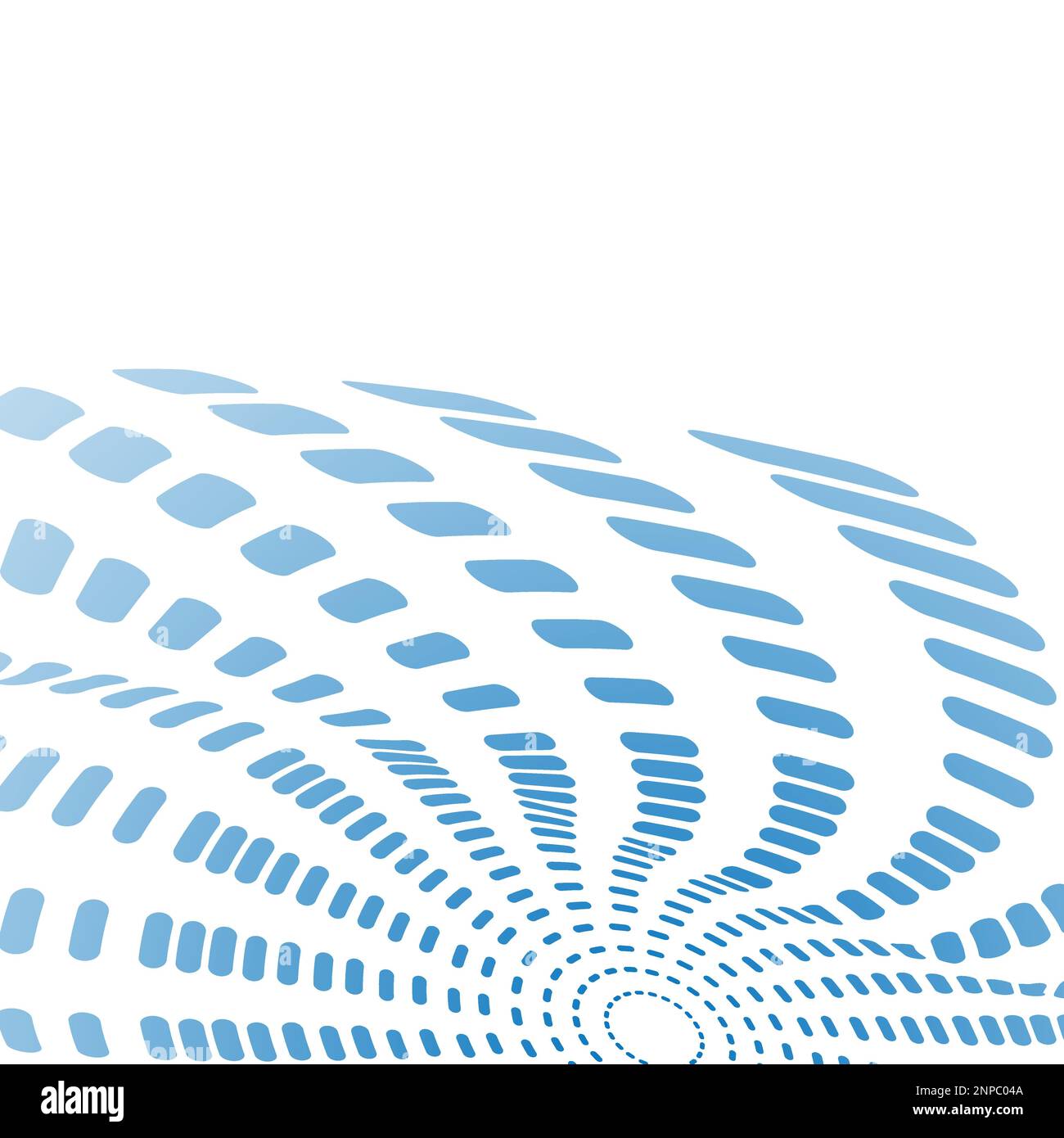 A template of deformed geometric shapes. Graphic design idea for ...