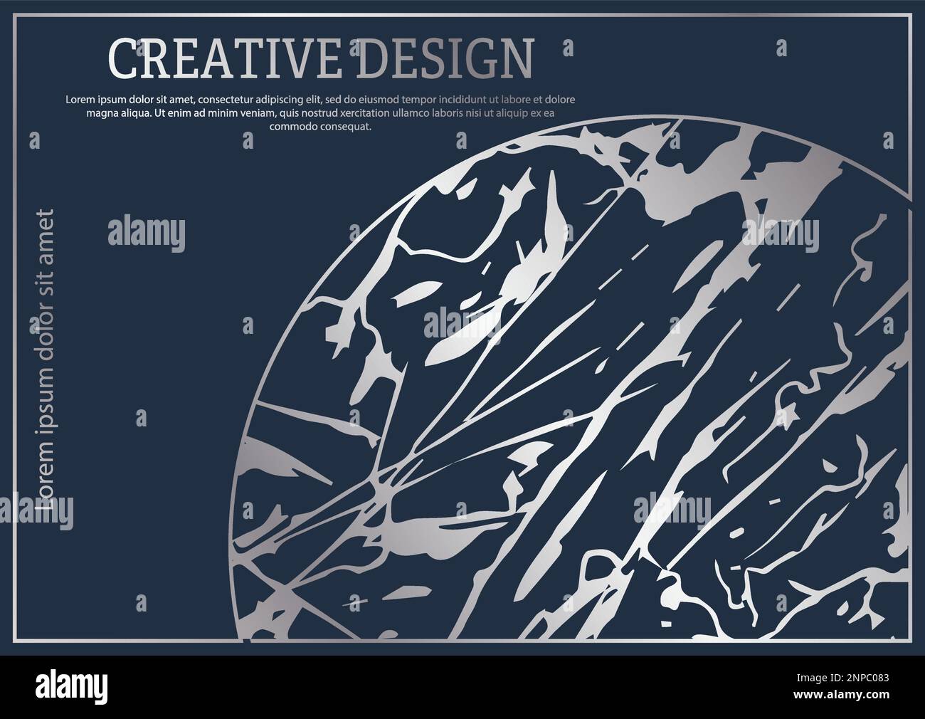 The layout of a luxury product packaging design, cover, poster, banner ...