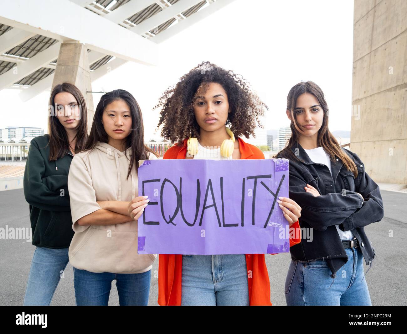 Feminist signs hi-res stock photography and images - Alamy