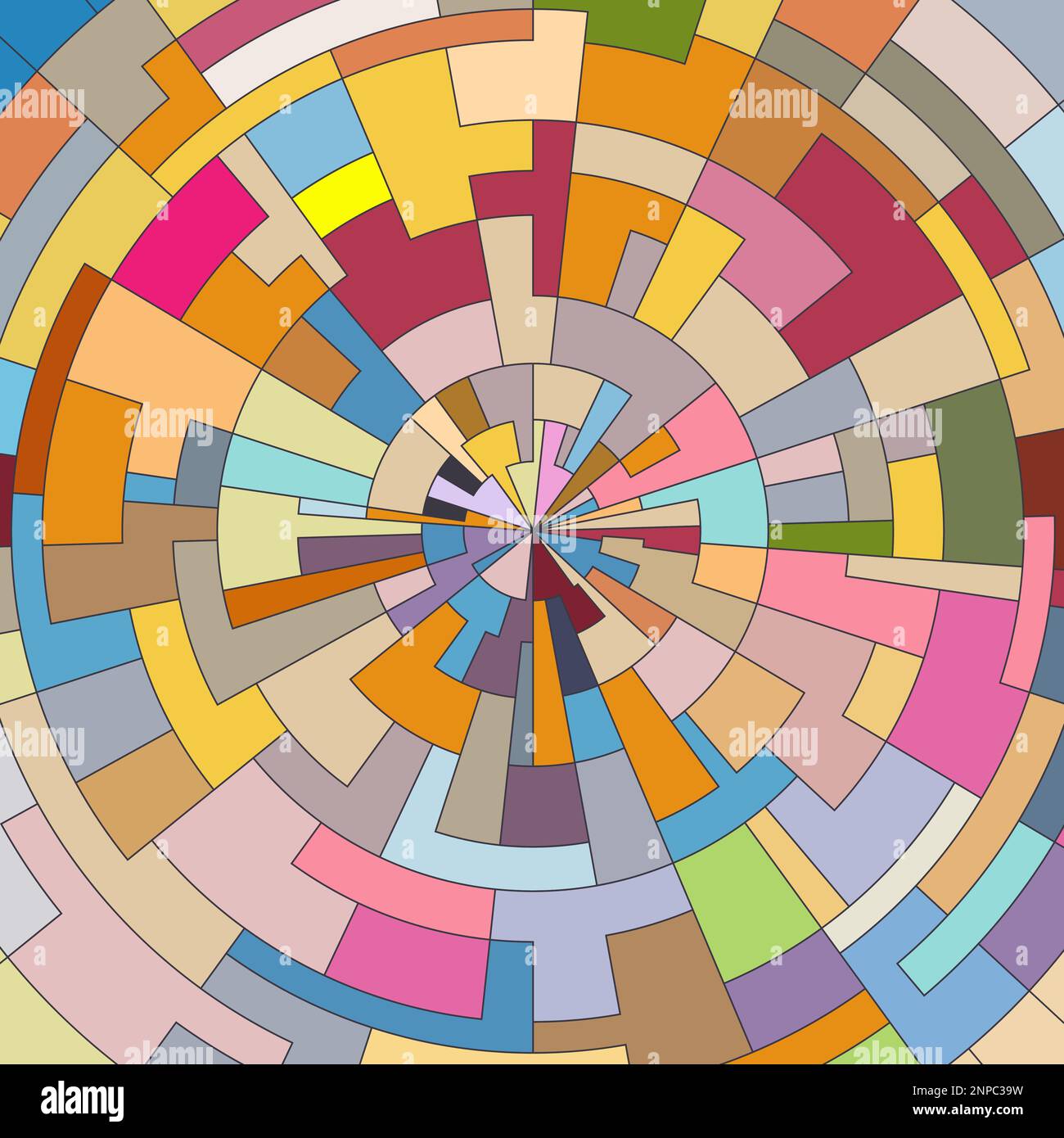 Colored mosaic background. A template for creative ideas, interiors ...