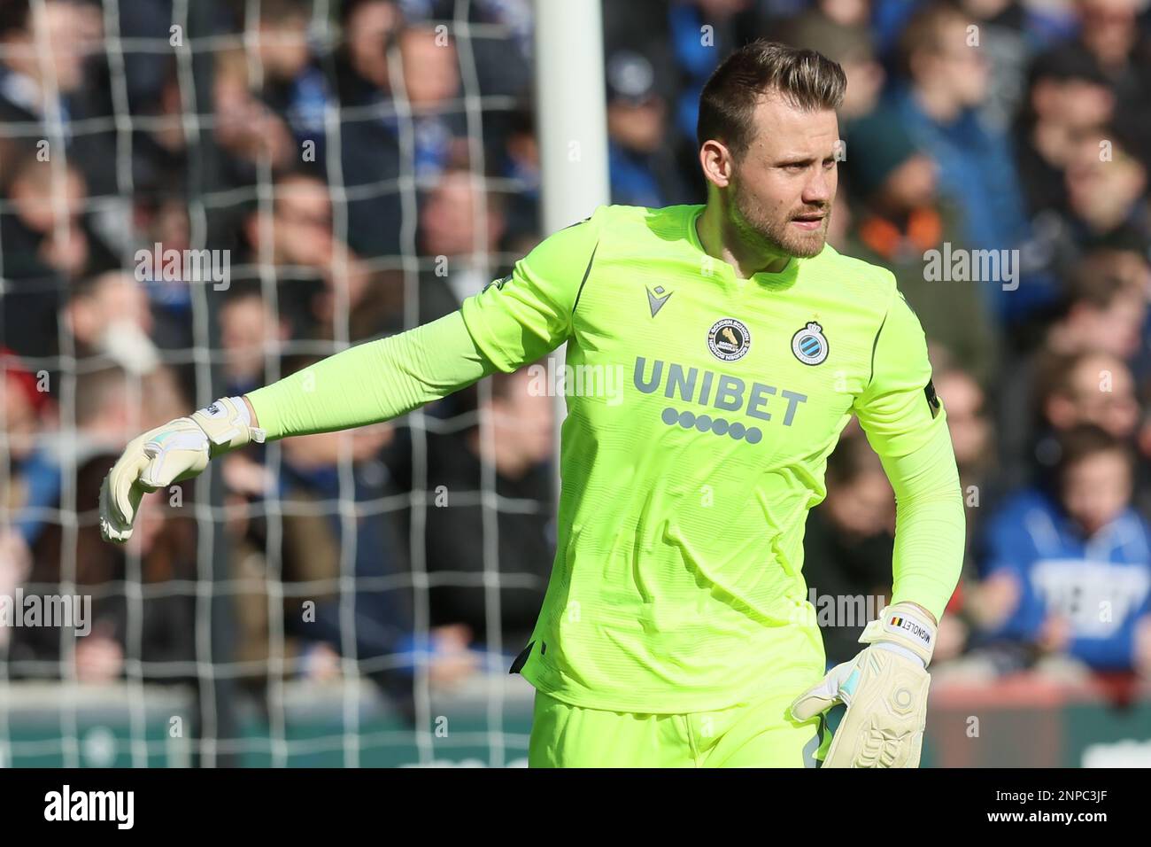 Club bruges goalkeeper simon mignolet hi-res stock photography and ... Club bruges goalkeeper simon mignolet hi-res stock photography and ...
