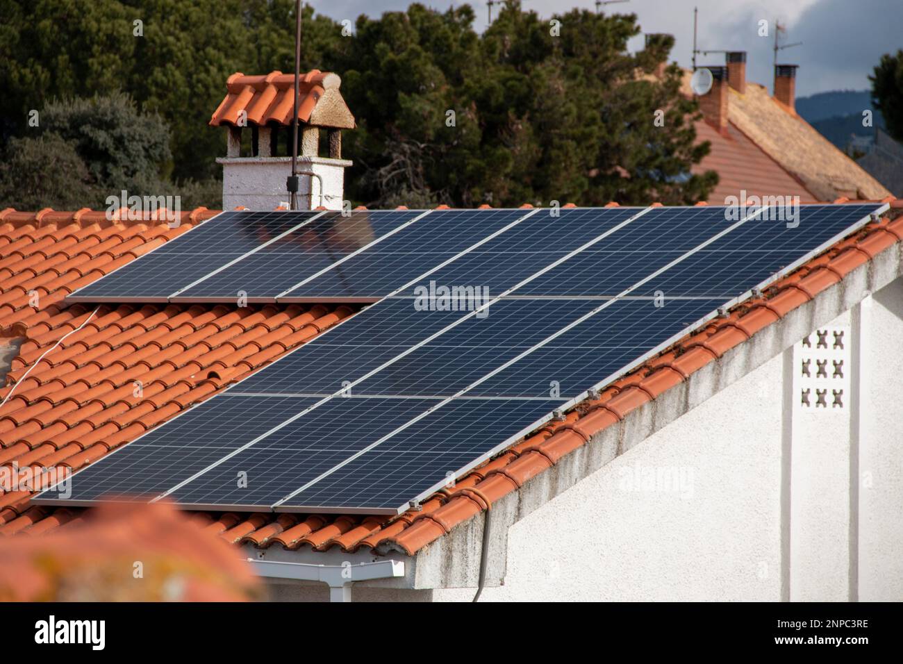 Solar roof tile hi-res stock photography and images - Alamy