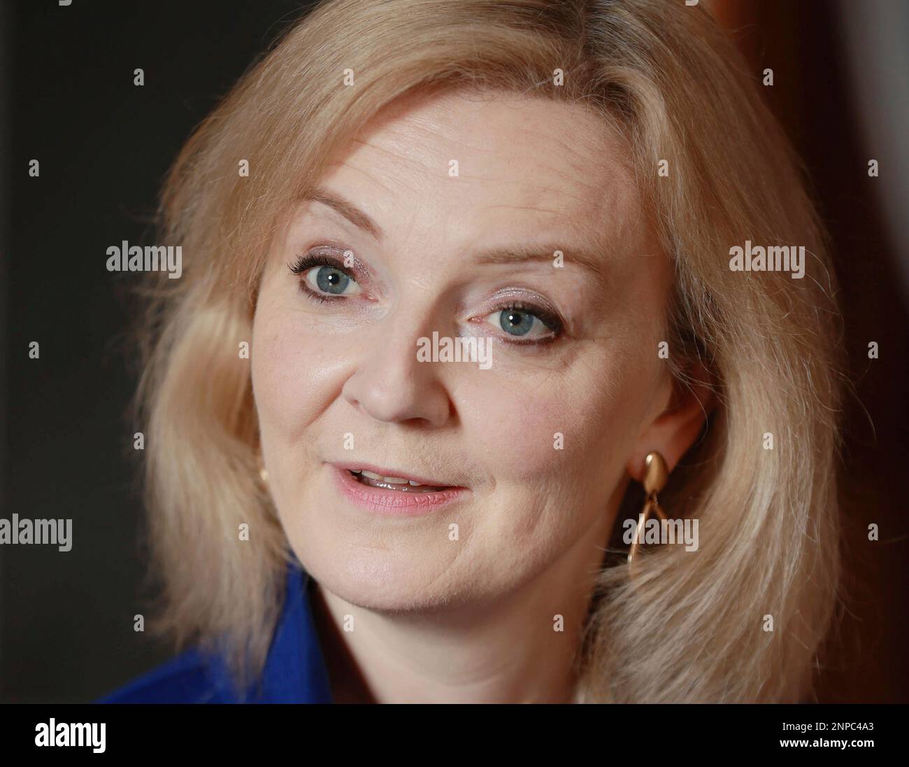 Elizabeth Mary Truss (Liz Truss), a British politician serving as ...
