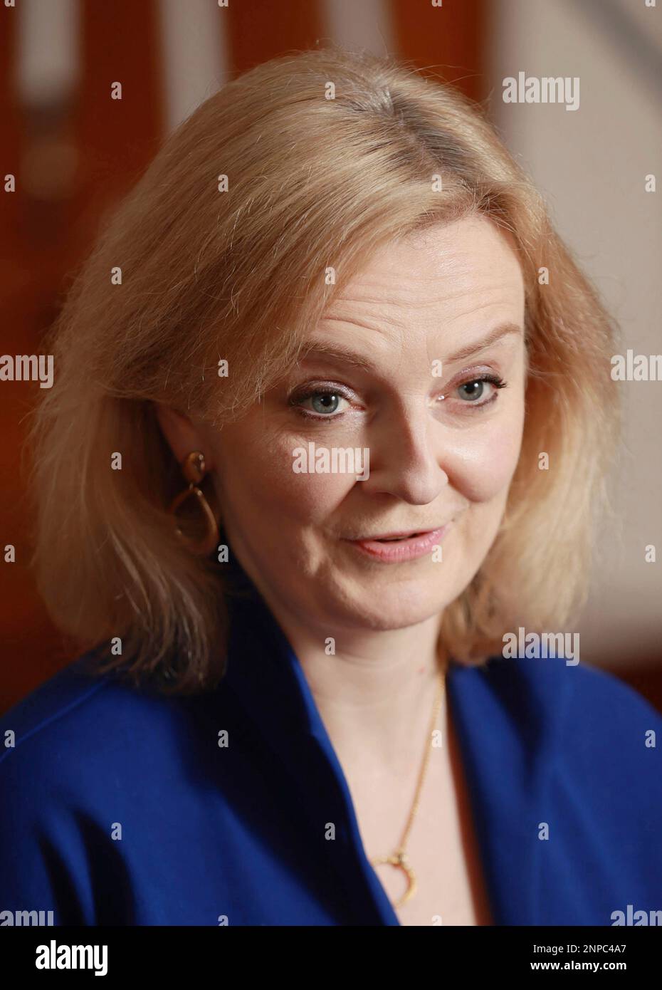 Elizabeth Mary Truss (Liz Truss), a British politician serving as ...