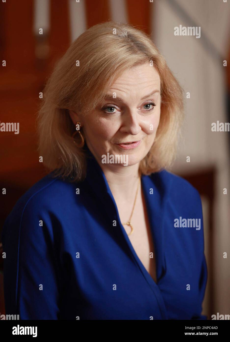 Elizabeth Mary Truss (Liz Truss), a British politician serving as ...