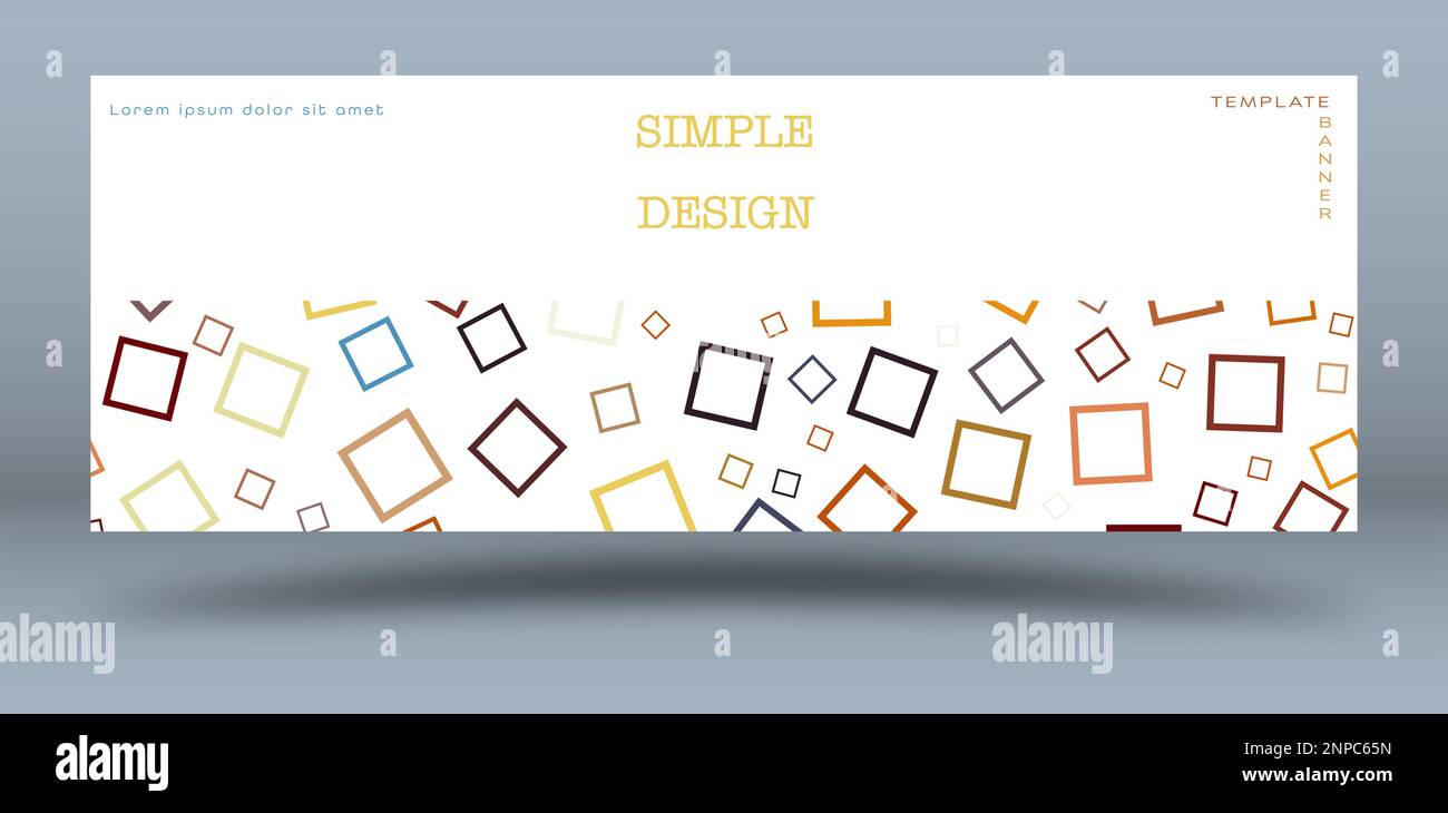 Geometric composition. Template for the design of title pages, covers ...