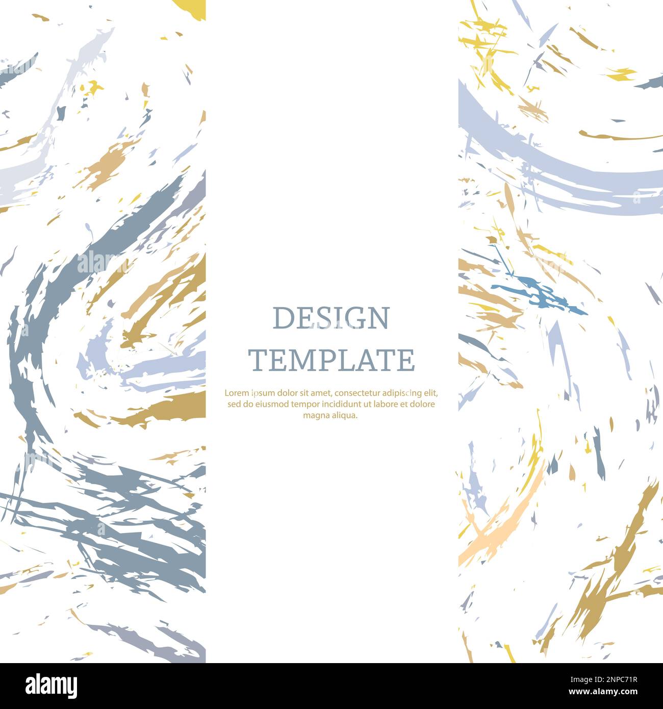 A unique layout of corporate design for title pages, covers, books ...