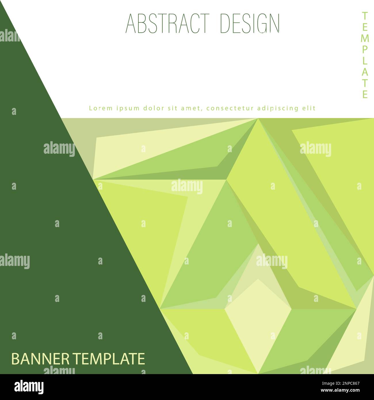 The composition of geometric shapes. Layout for creative ideas for the ...