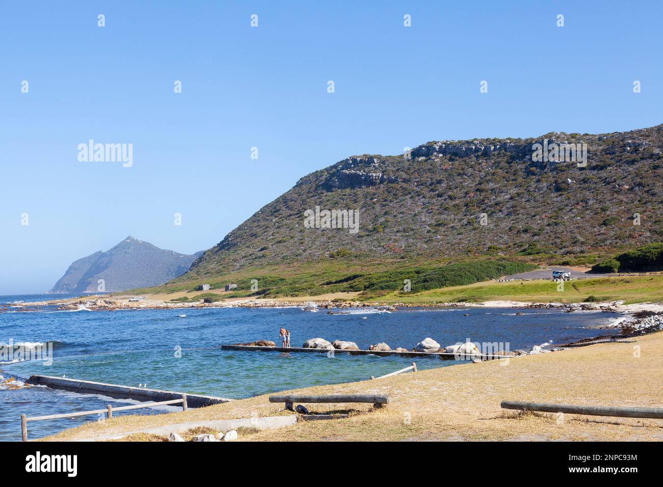 The tidal pool and picnic site at Buffels Bay Beach, Cape Point Nature ...