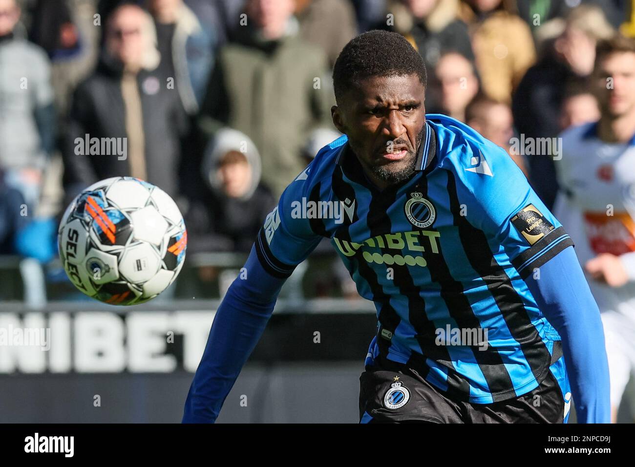 Club's Clinton Mata pictured in action during a soccer match between ...