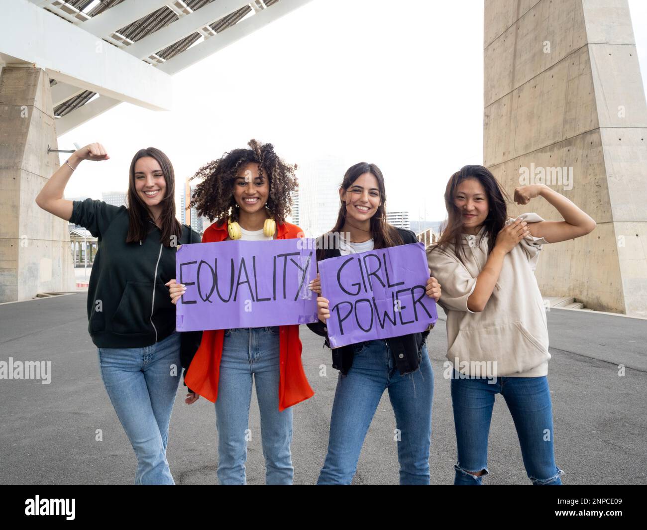 Feminist signs hi-res stock photography and images - Alamy