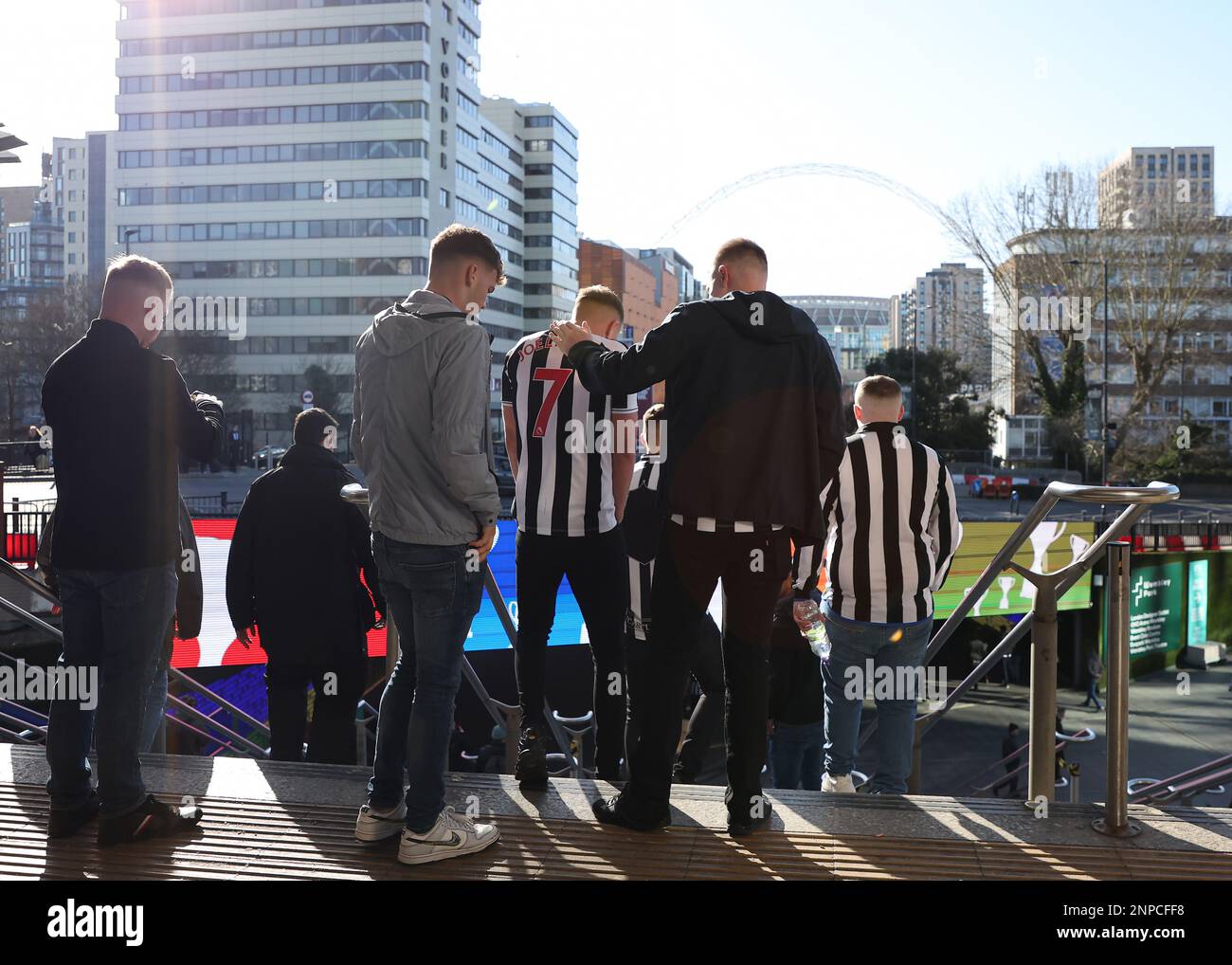 Wembley Stadium, London, UK. 26th Feb, 2023. Carabao League Cup Final ...