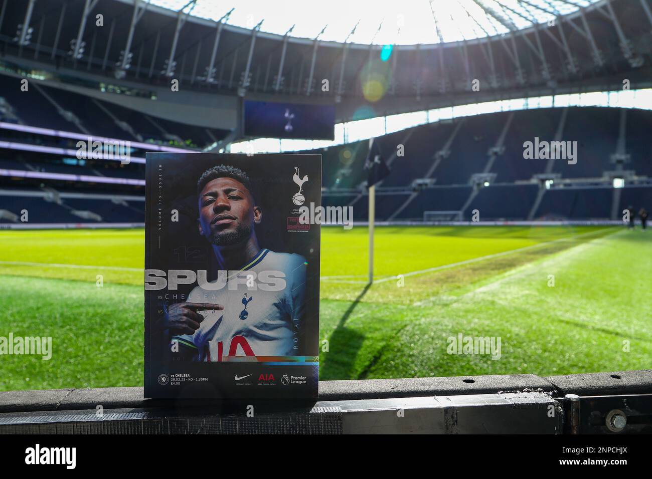 Chelsea matchday programme hi-res stock photography and images - Alamy