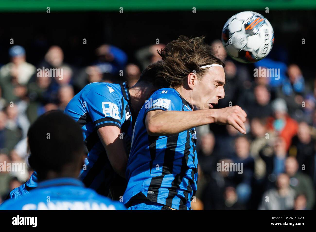 Club's Casper Nielsen pictured in action during a soccer match between ...