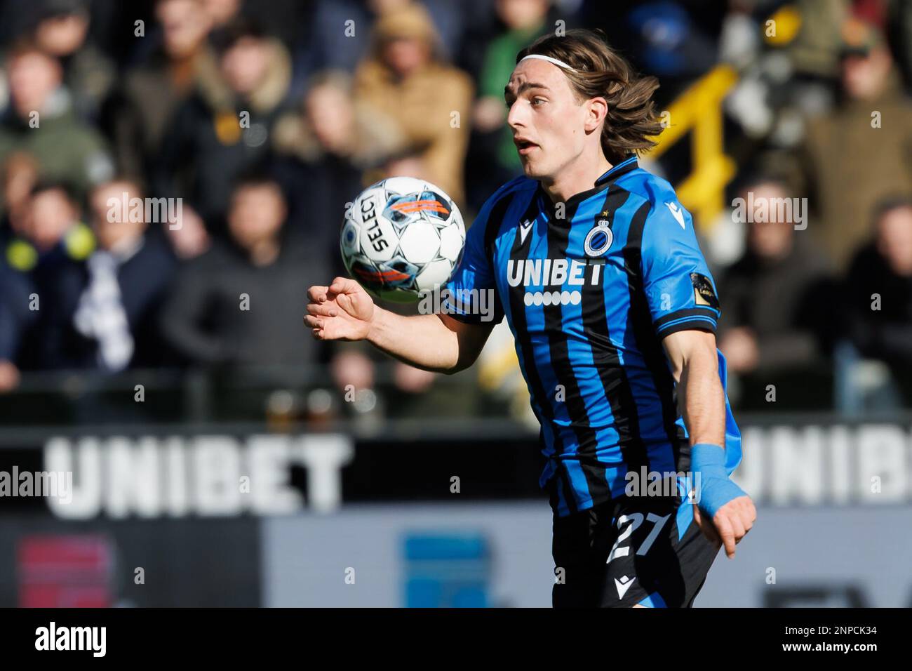 Club's Casper Nielsen pictured in action during a soccer match between ...