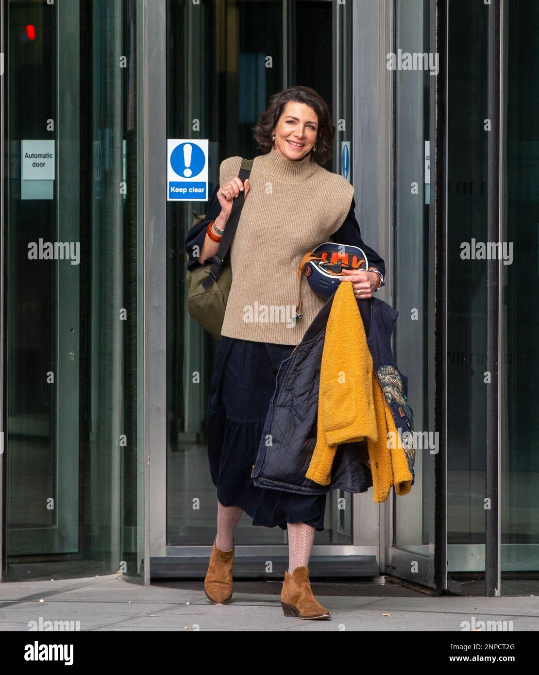 London, England, UK. 26th Feb, 2023. Chef THOMASINA MIERS is seen ...