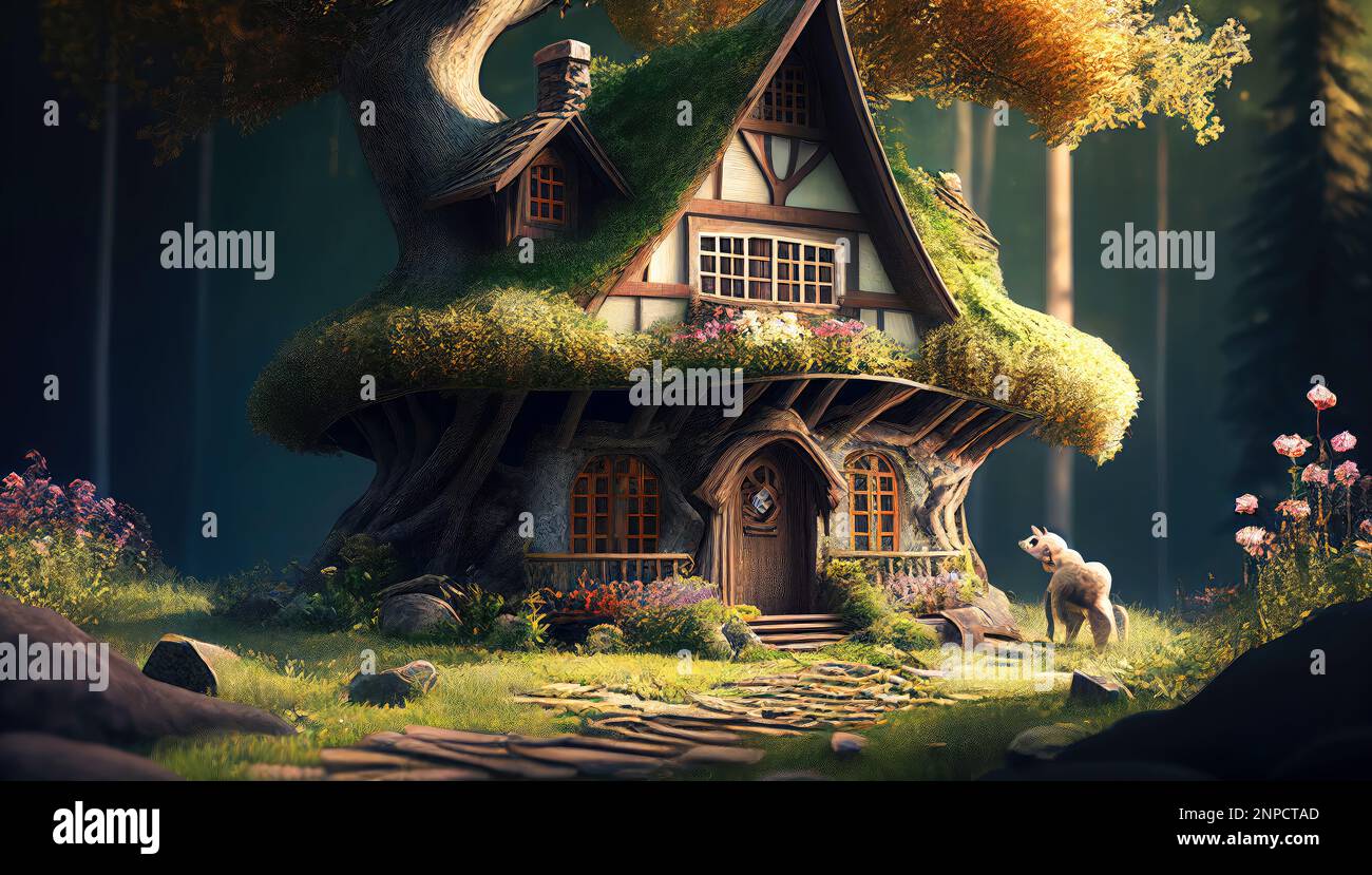 Imaginary house hi-res stock photography and images - Alamy