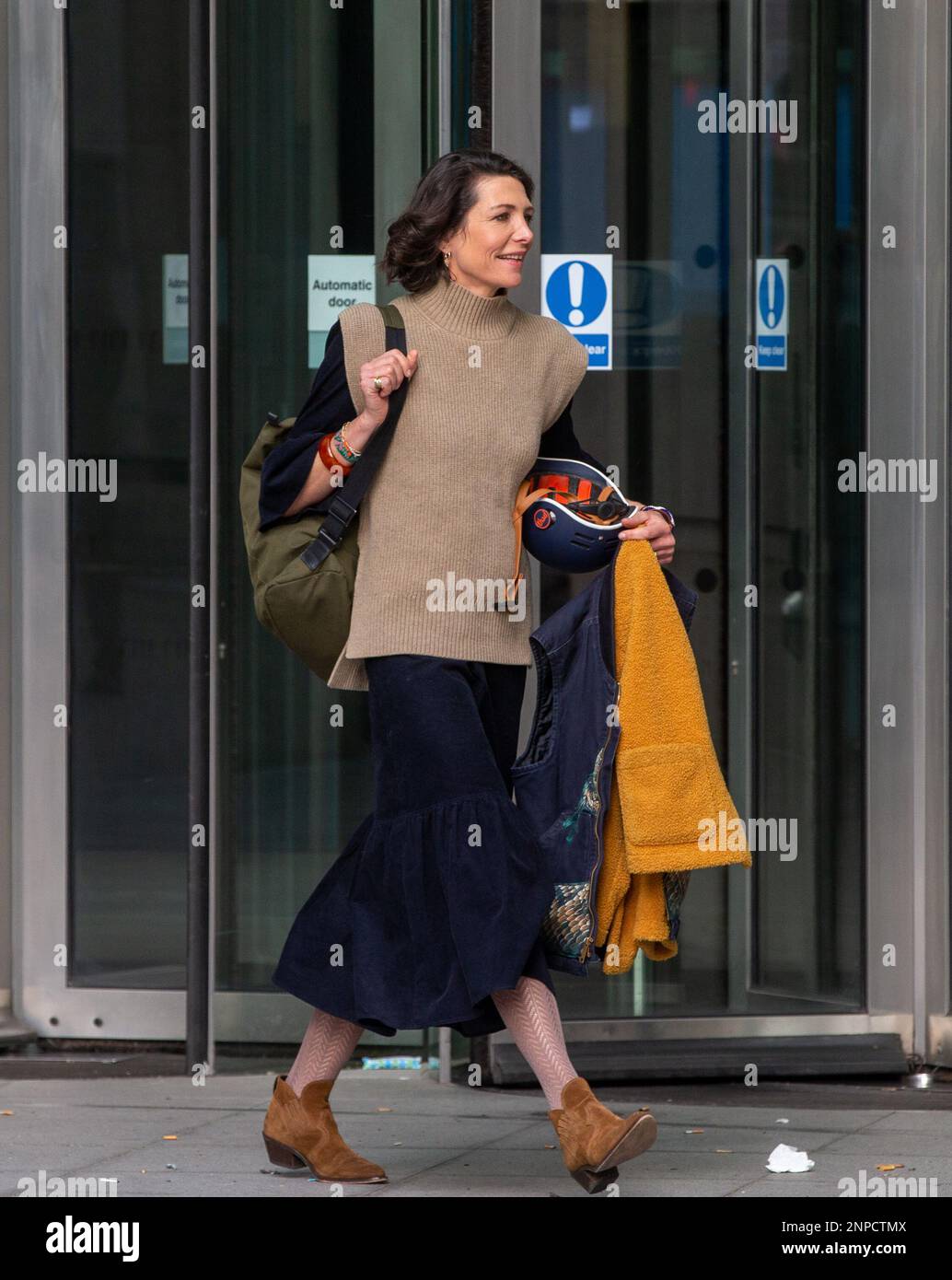 London, England, UK. 26th Feb, 2023. Chef THOMASINA MIERS is seen ...