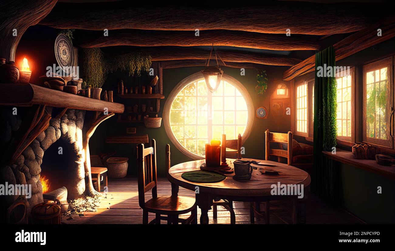 Hobbit style hi-res stock photography and images - Alamy