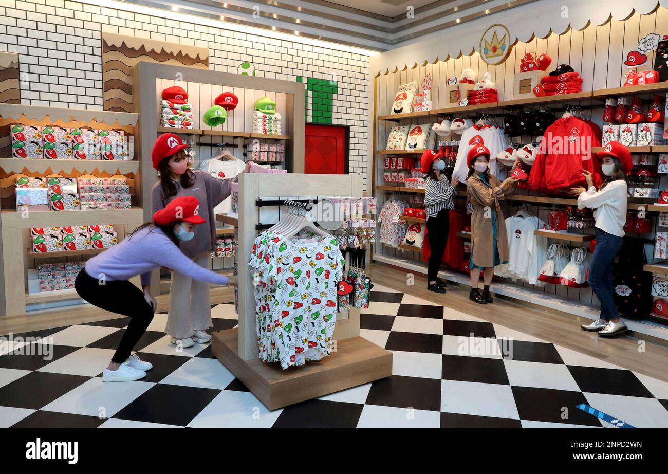Mario Café & Store is unveiled to media at Universal Studio Japan, USJ ...