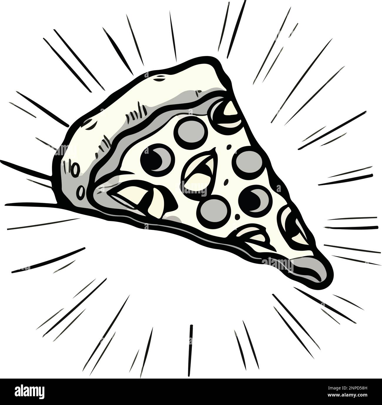 Delicious Slice of Pizza Vector Illustration Stock Vector Image & Art ... Delicious Slice of Pizza Vector Illustration Stock Vector Image & Art ...