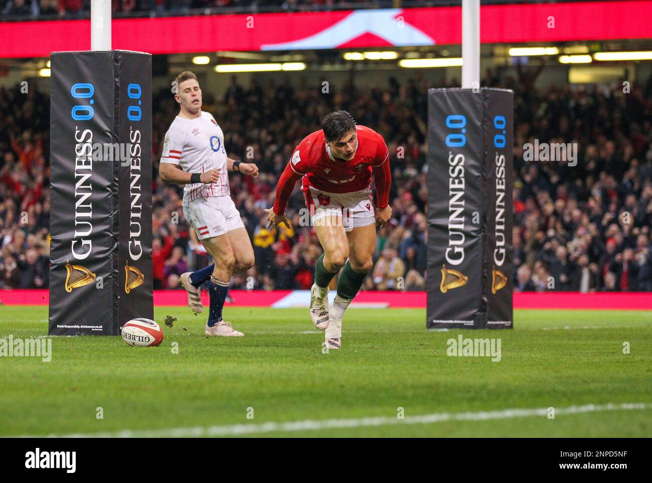 25th February 2023; Principality Stadium, Cardiff, Wales: Six Nations ...