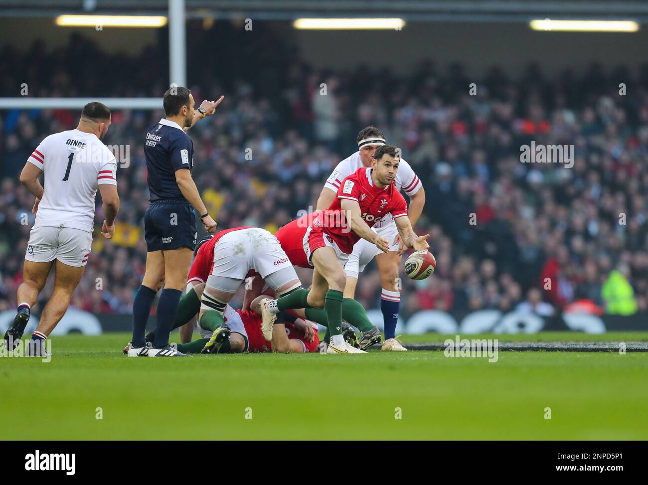 25th February 2023; Principality Stadium, Cardiff, Wales: Six Nations ...