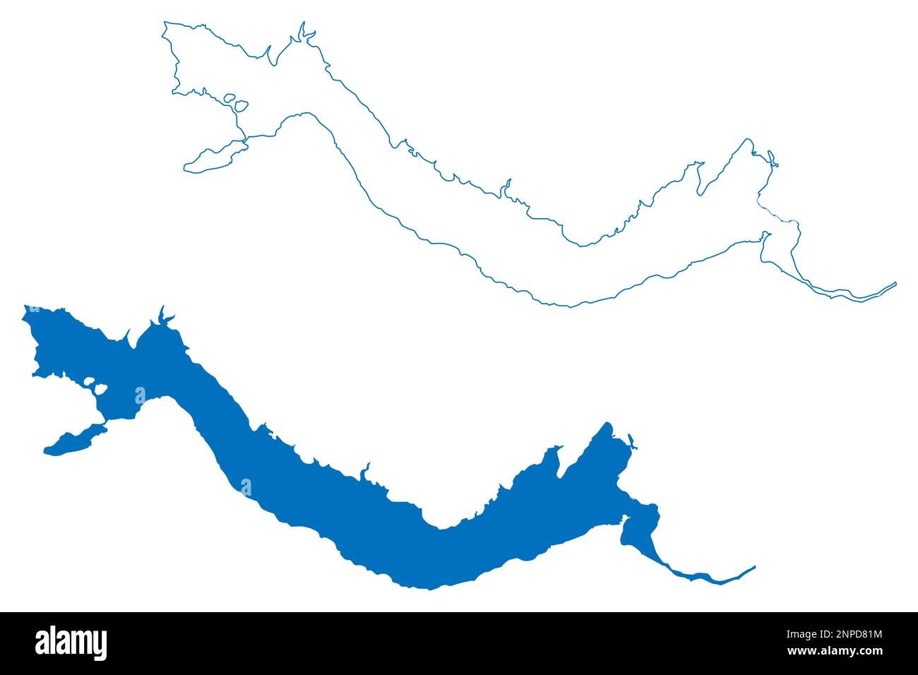 Lake Riffe Reservoir (United States of America, North America, us, usa ...