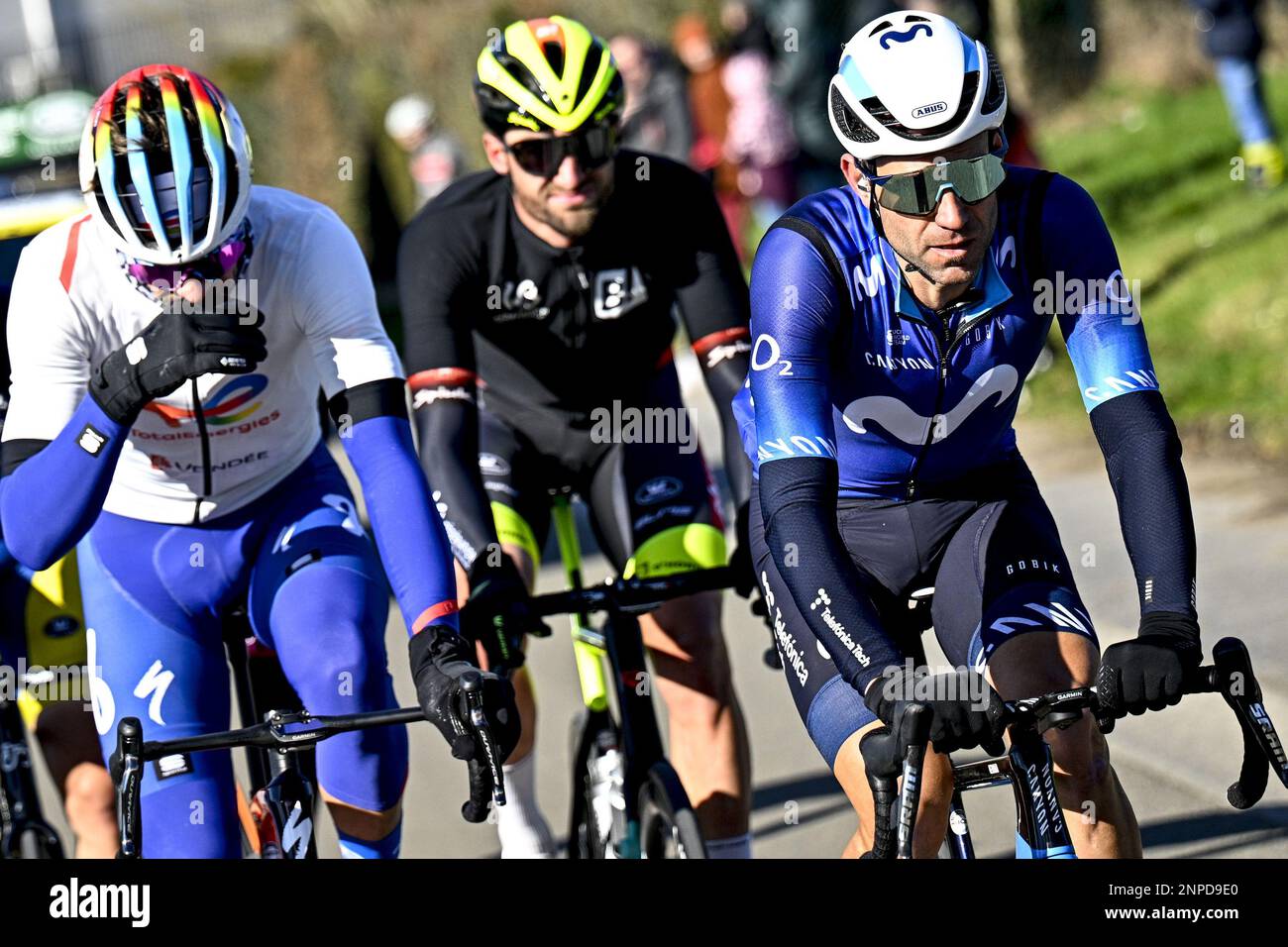 Italian Daniel Oss of TotalEnergies, Belgian Guillaume Van Keirsbulck ...