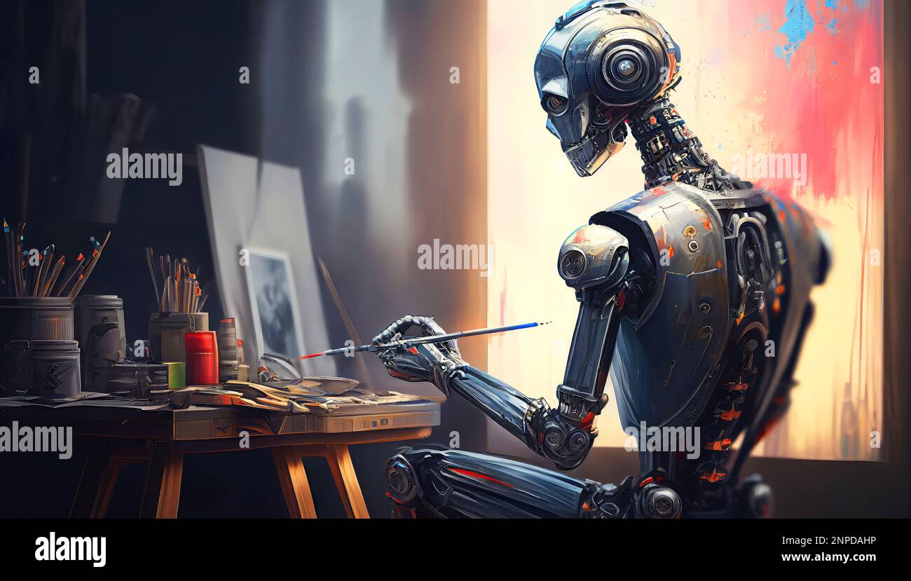 Digital picasso hi-res stock photography and images - Alamy