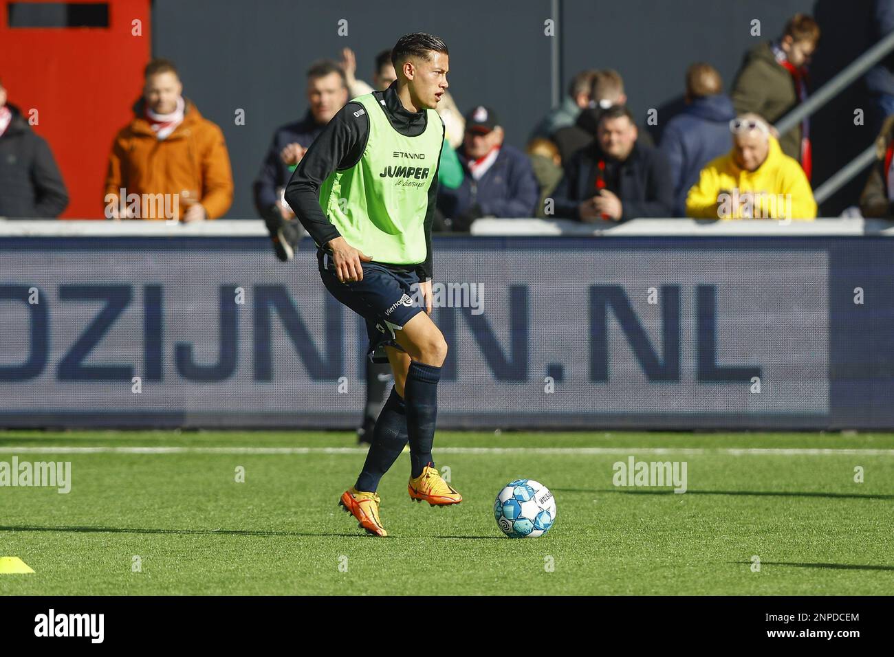 EMMEN, Stadium Oude Meerdijk , 26-02-2023 , season 2022 / 2023 , match ...