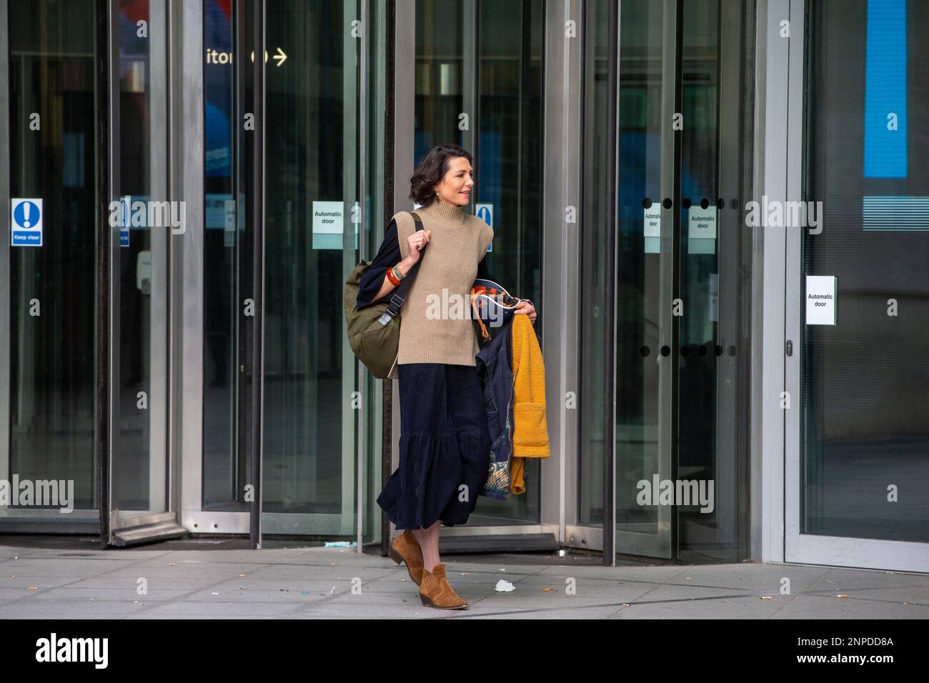 London, England, UK. 26th Feb, 2023. Chef THOMASINA MIERS is seen ...