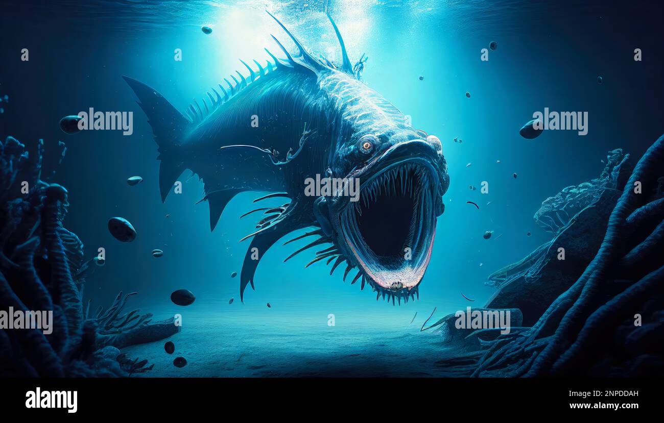 Oceanic illustration hi-res stock photography and images - Alamy