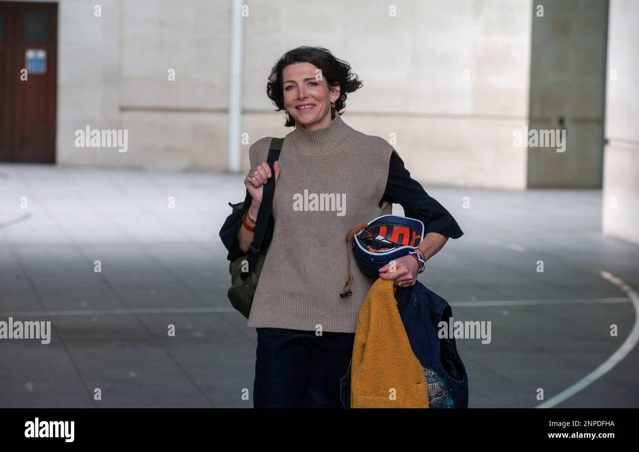 London, England, UK. 26th Feb, 2023. Chef THOMASINA MIERS is seen ...