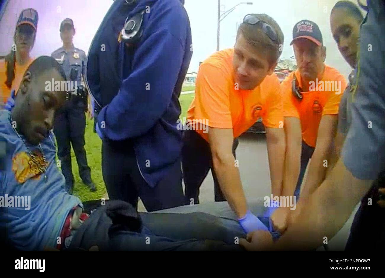 FILE - In this image made from a May 2019 body-camera video of Oklahoma ...