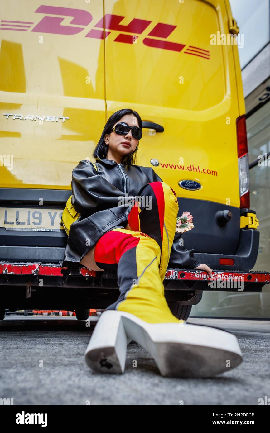 Dhl fashion hi-res stock photography and images - Alamy