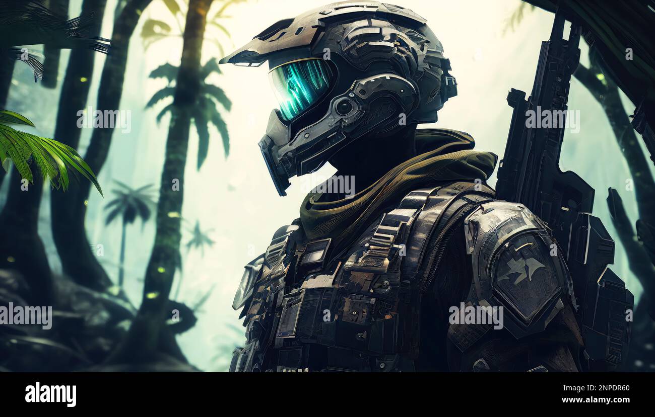 Futuristic armor hi-res stock photography and images - Alamy