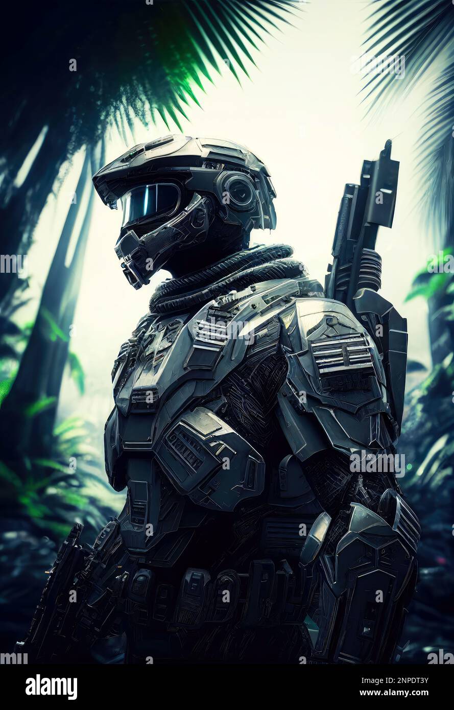 Futuristic armor hi-res stock photography and images - Alamy
