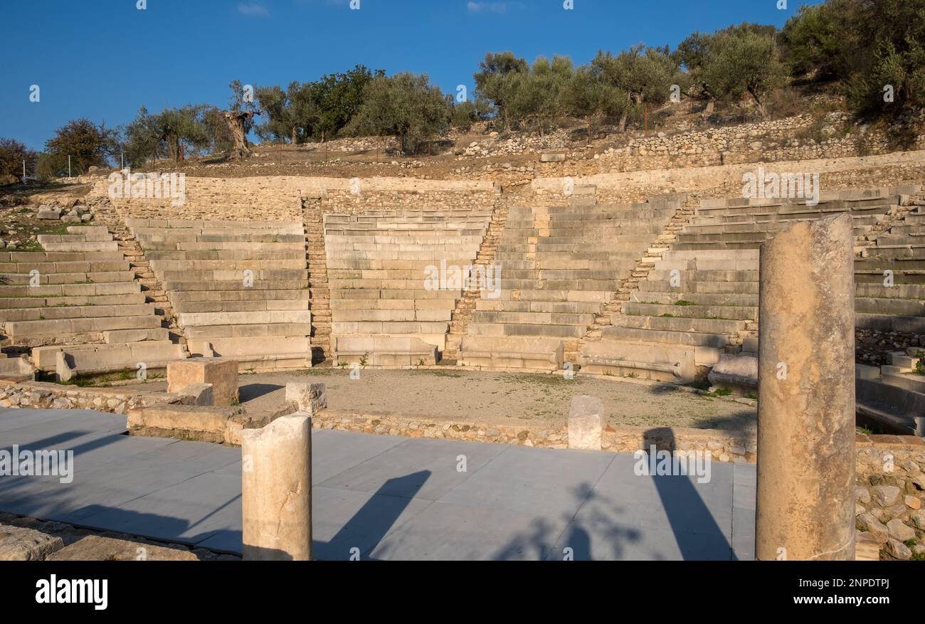 Epidavros theater seats hi-res stock photography and images - Alamy