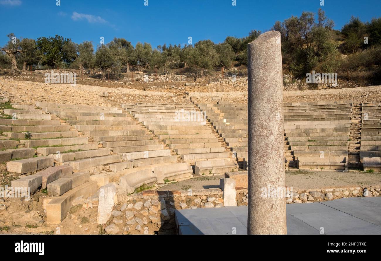 Epidavros theater seats hi-res stock photography and images - Alamy