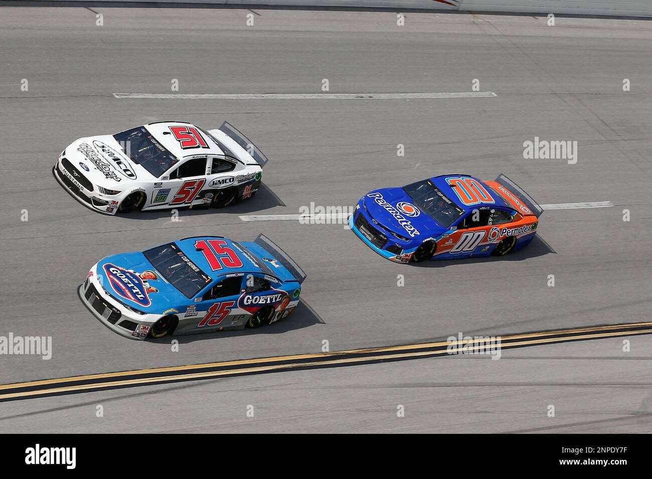 #15: Brennan Poole, Premium Motorsports, Chevrolet Camaro, #51: Joey ...
