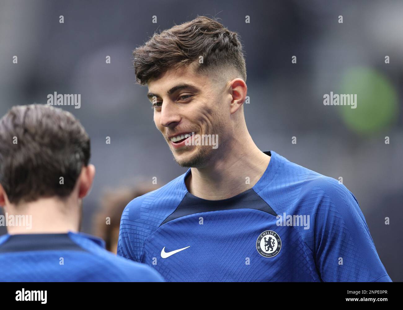 London, England, 26th February 2023. Kai Havertz of Chelsea during the ...