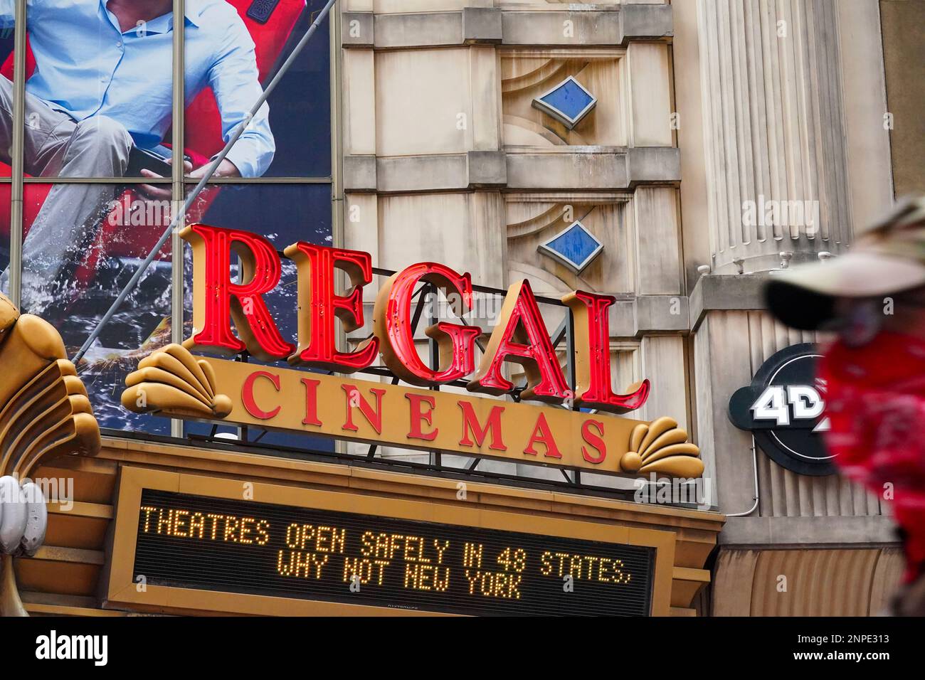 Photo by: John Nacion/STAR MAX/IPx 2020 10/5/20 A view of Regal Cinema ...